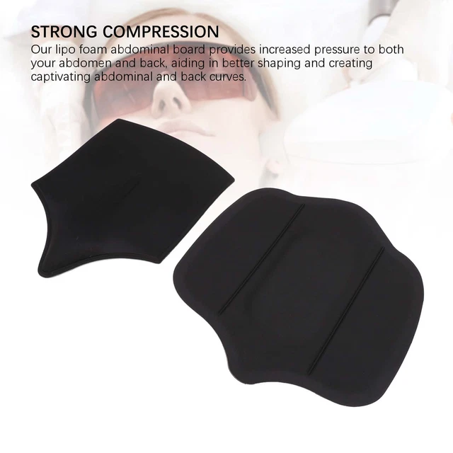 2X ABDOMINAL BOARDS Foams Set Control Bruising Reduce Swelling Post ...