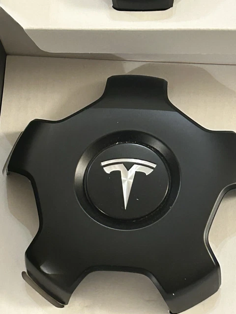 GENUINE TESLA MODEL 3 Aero Wheel Cap Kit 2017 - 2023 And Interior New ...