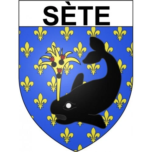 SÈTE 34 VILLE Stickers blason autocollant adhésif EUR 6,99 - PicClick FR