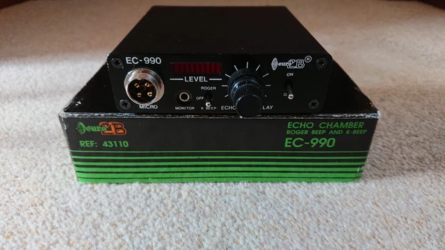 EURO-CB EC-990 ECHO Chamber with selectable roger-beep and K-beep £85.00 - PicClick UK