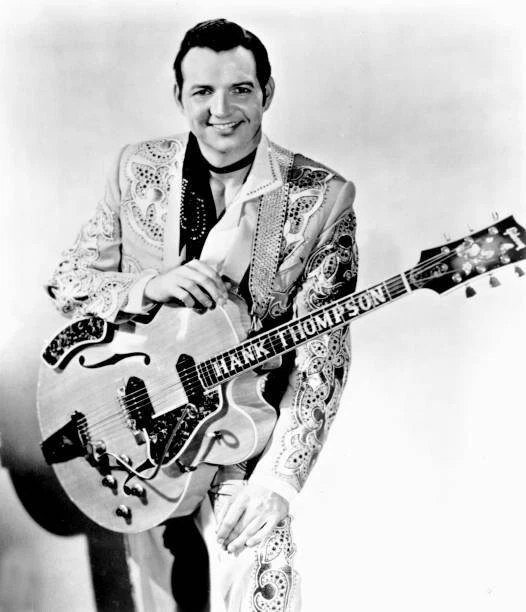 COUNTRY SINGER HANK Thompson poses for portrait 1960s OLD MUSIC PHOTO 1 ...