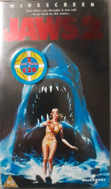 JAWS 2 VHS Video £9.99 - PicClick UK