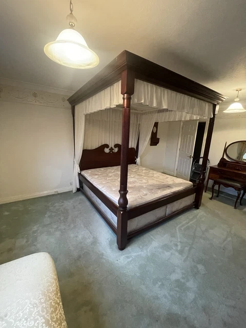 4 POSTER BED King Size. £720.70 - PicClick UK