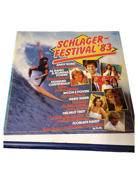 SCHLAGER FESTIVAL '83 Vinyle Compilation Andy Borg Al Bano EUR 4,95 ...