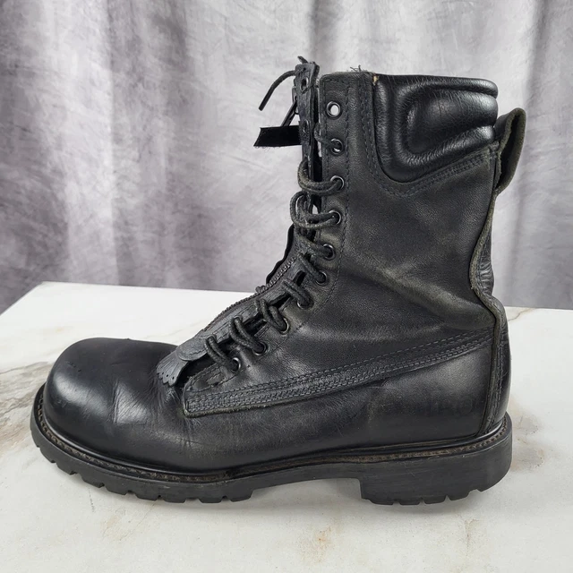 SINGLE ONLY HONEYWELL Pro Warrington 3003 Fire Boots Men's 11.5 D Not a ...