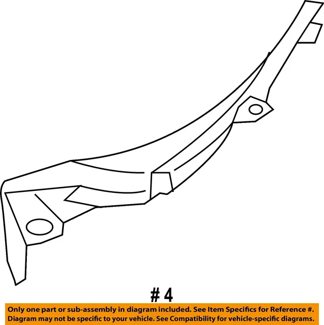 CHEVY COLORADO GMC Canyon Drivers Side Windshield Cowl 2015-2018 ...