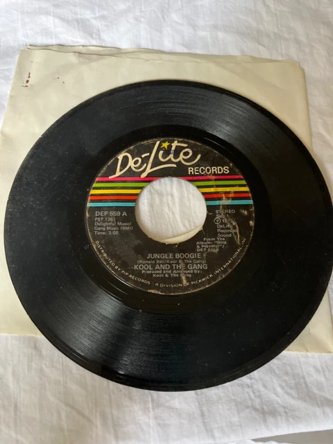 1973 KOOL AND The Gang JUNGLE BOOGIE (45RPM 7” Single) De-Lite (J194) EUR 16,33 - PicClick FR