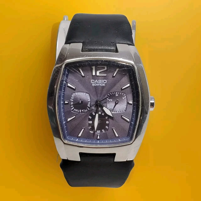 RARE VINTAGE CASIO Edifice Watch EF-306 Japan Movt QUARTZ WATCH NEW ...