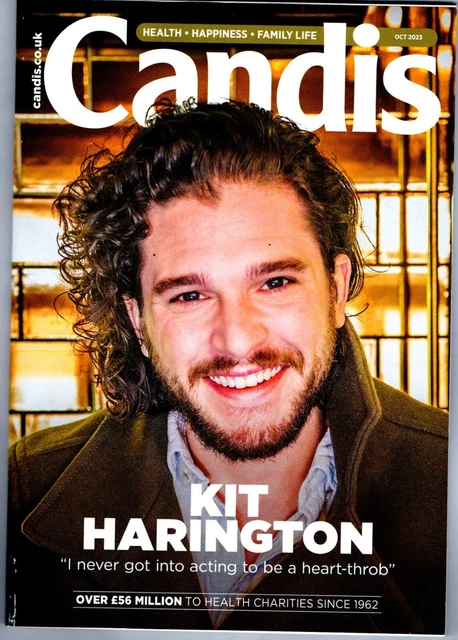 CANDIS UK MAGAZINE October 2023, Kit Harington cover & interview £5.99 ...