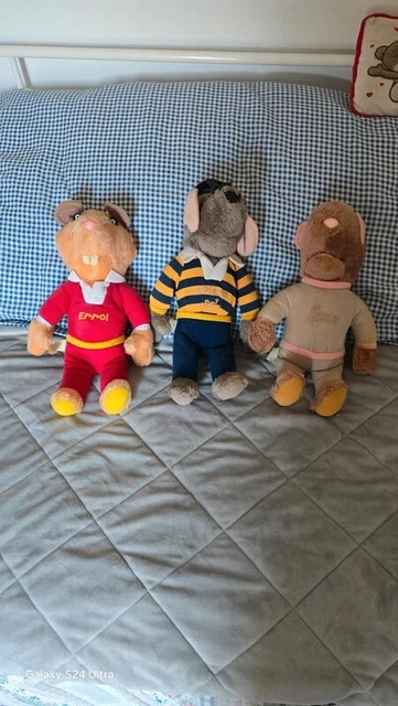 3 X ORIGINAL Roland Rat Vintage Soft Toys Roland rat , kevin the gerbil ...