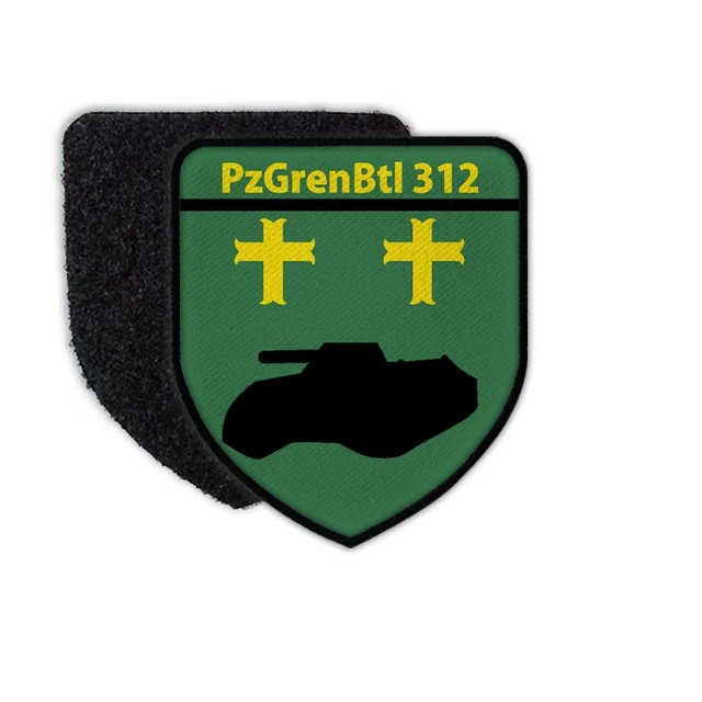 PATCH PZGRENBTL 312 Panzergrenadierbataillon Grenni Bundeswehr BW ...