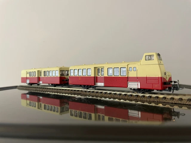 R37 - CAR Rail Fnc - Xbd & Xrbd - Ho41012-Ho41016R - Diesel - Sncf (Wr ...