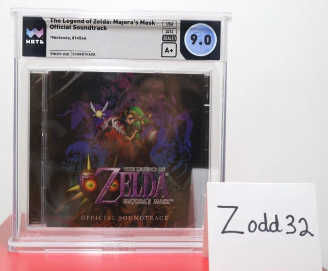 THE LEGEND ZELDA Majora's Mask Offical Soundtrack Wata 9.0 A+ Graded ...