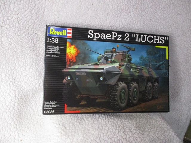 1/35 SCALE REVELL Model Kit Spaepz 2 "Luchs" $19.99 - PicClick