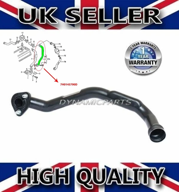 FOR AUDI A4 A6 Seat Ibiza Alhambra Vw Golf Mk3 Oil Breather Hose Pipe ...