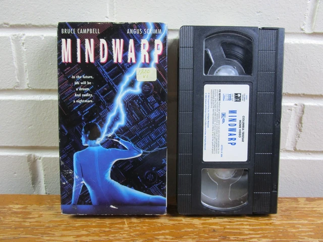 MINDWARP SCI-FI HORROR VHS Tape 1992 Bruce Campbell Fangoria Films 1990 ...