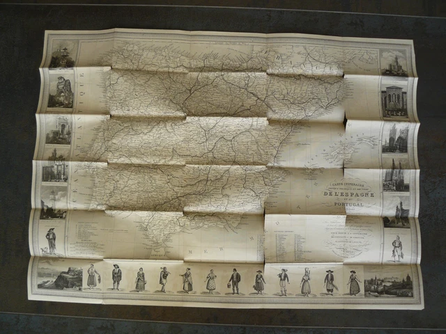 CARTE ITINERAIRE PHYSIQUE politique et routiere de l'espagne et du ... CARTE ITINERAIRE PHYSIQUE politique et routiere de l'espagne et du ...