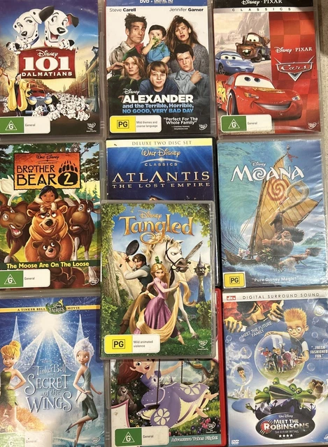 WALT DISNEY MOVIES Bundle Bulk Lot 10 DVDs -used Condition £10.08 ...