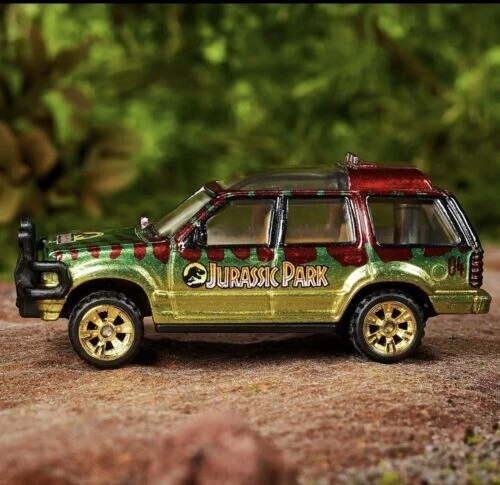 MATCHBOX COLLECTORS 1993 JURASSIC PARK FORD EXPLORER Mattel Creations ...