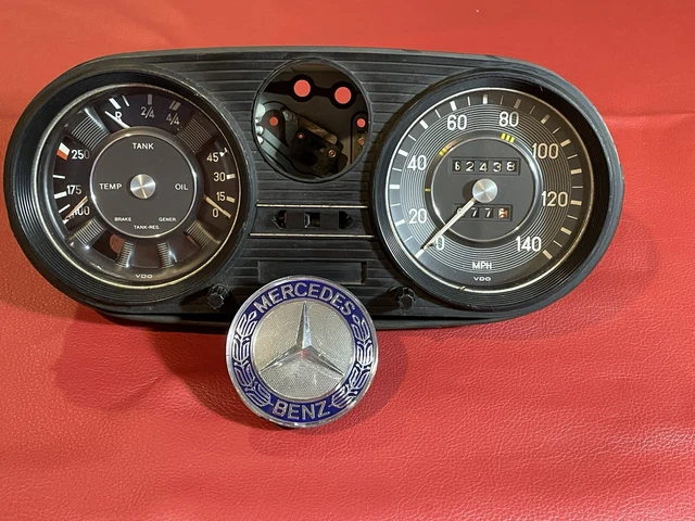 MERCEDES W114 W115 speedometer instrument cluster with gauges £90.32 ...