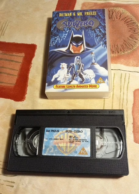 BATMAN AND MR Freeze-Subzero Animated Movie Vhs Video £1.99 - PicClick UK