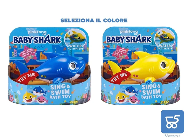 PINKFONG BABY SHARK Gioco YouTube Squaletto che Nuota in Acqua Bambini ...