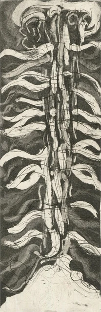 AMELIA FIRTH - Eau-Forte Contemporaine, Cascade De Force Monochrome ...