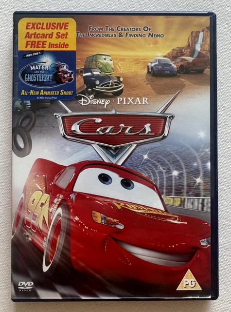 'CARS' DVD DISNEY Pixar Includes Exclusive Art Cards Set Free Postage £ ...