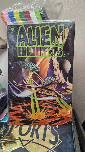 ALIEN ENCOUNTERS #6 - ECLIPSE COMICS - April 1986 - BRUCE JONES, RAY ...