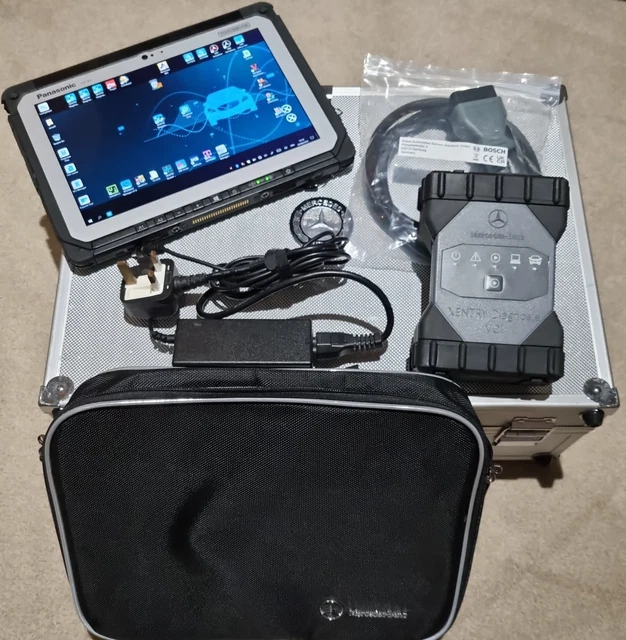 MERCEDES MB STAR Xentry 2025 COMPACT TOUGHBOOK & WIRELESS C6 DOIP ...