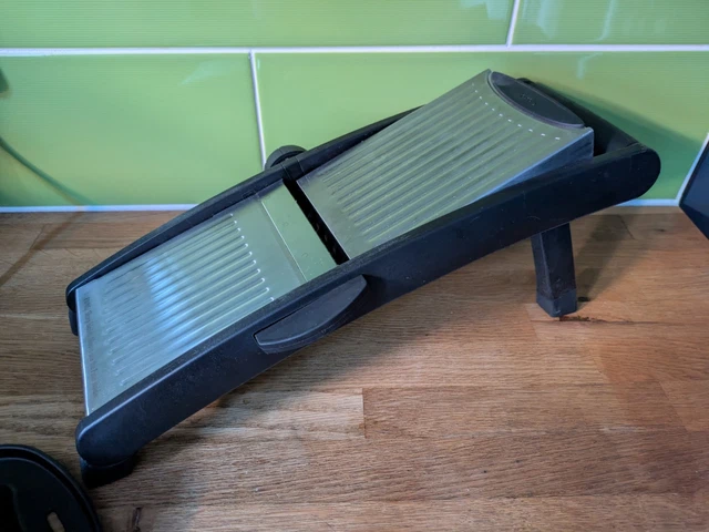OXO GOOD GRIPS Original Chefs Mandoline Slicer Stainless Steel Blade £ ...