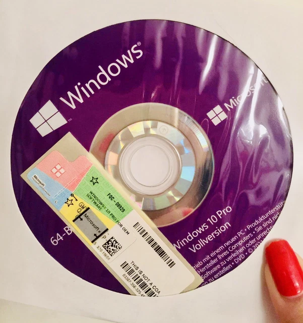 Windows 10 Dvd 32 Bit ZU VERKAUFEN! - PicClick DE