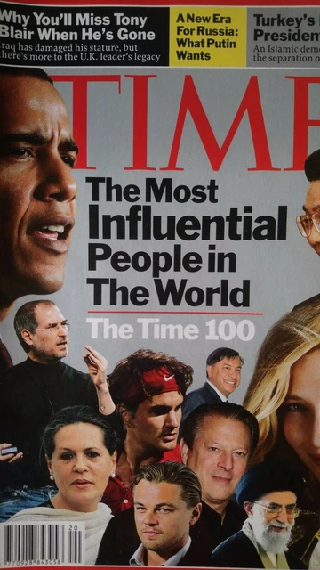 TIME MAGAZINE 2007 5 14 The Most Influential People In The World The ...