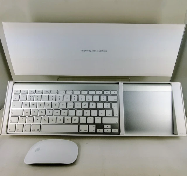 GENUINE APPLE WIRELESS Bluetooth Magic Keyboard, Mouse + Track Pad -RRP ...