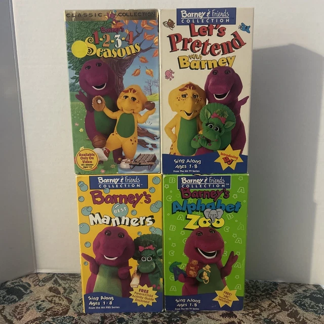 BARNEY 12 VHS Movie Lot Christmas Valentine Sing Alongs Rare £32.68 ...