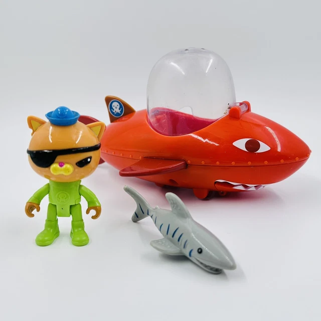OCTONAUTS GUP B Playset with Kwazii Figure and Shark Playset Bundle ...