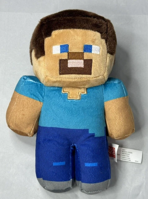 MINECRAFT STEVE PLUSH 9" Mojang Studios By Mattel 2021 £11.49 - PicClick UK