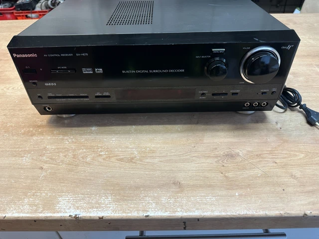 PANASONIC SA-HE75 - 5.1 Kanal AV Control Receiver ohne Fernbedienung in ...