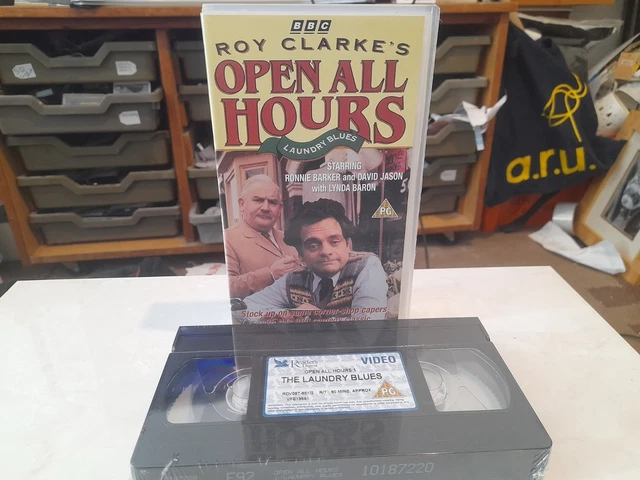 OPEN ALL HOURS Laundry Blues VHS Tape Still Sealed! Collectable, Retro ...