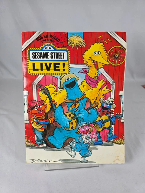 VINTAGE 1982 CTW Sesame Street Live Sesame Jamboree Program Souvenir ...