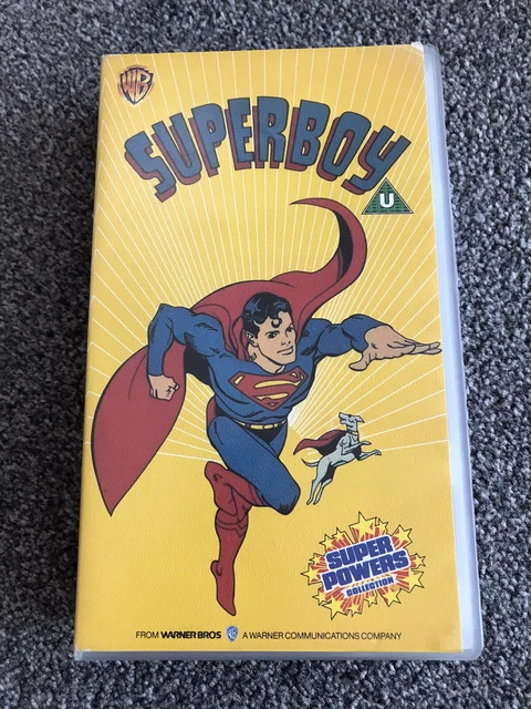 SUPERBOY SUPER POWERS Collection VHS Video Tape Warner Bros £10.00 ...