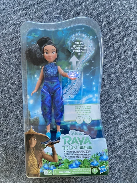 DISNEY RAYA AND the Last Dragon - Young Raya Doll and Kumandra Flower ...