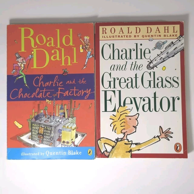 CHARLIE AND THE Chocolate Factory Charlie & the Great Glass Elevator ...