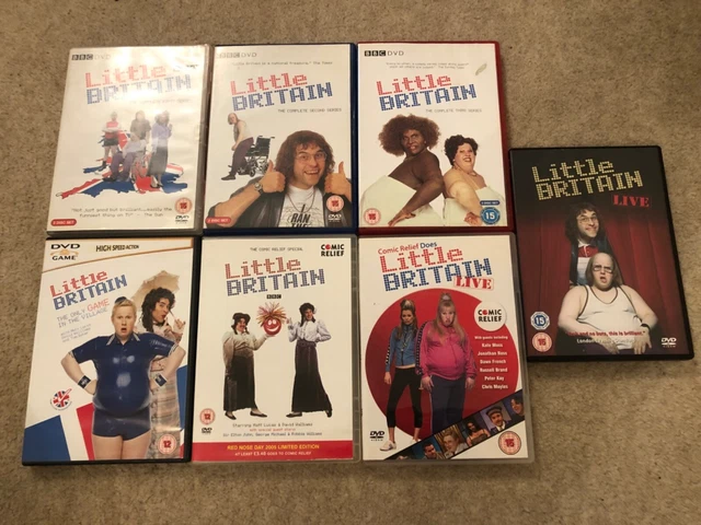LITTLE BRITAIN DVD Collection - Series 1,2 & 3, Live, Comic Relief plus ...