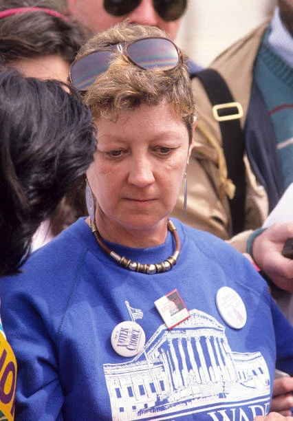 ACTIVIST JANE ROE attends the National Organization for Wome - 1989 Old ...