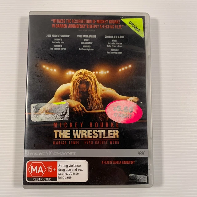 THE WRESTLER (DVD, 2008) Mickey Rourke Marisa Tomei Region 4 £6.19 ...