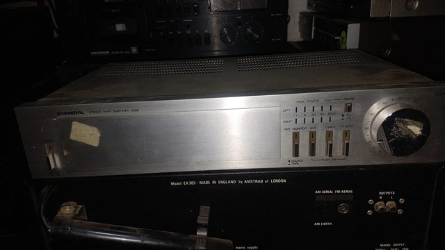 80'S GENERAL A 800 STEREO AMPLIFIER EUR 79,00 - PicClick DE