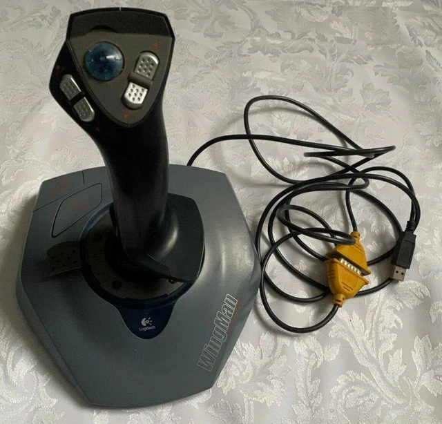LOGITECH JOYSTICK WINGMAN Extreme Digital 3D PC FLIGHT STICK 15 pin £11 ...