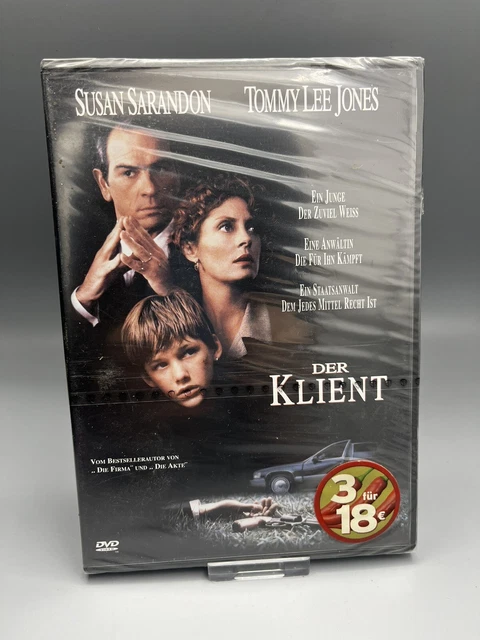 DER KLIENT - John Grisham - Tommy Lee Jones, Susan Sarandon Ovp ...