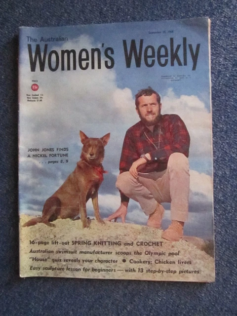MAGAZINE THE AUSTRALIAN Women's Weekly September 25, 1968 Great ** Must ...